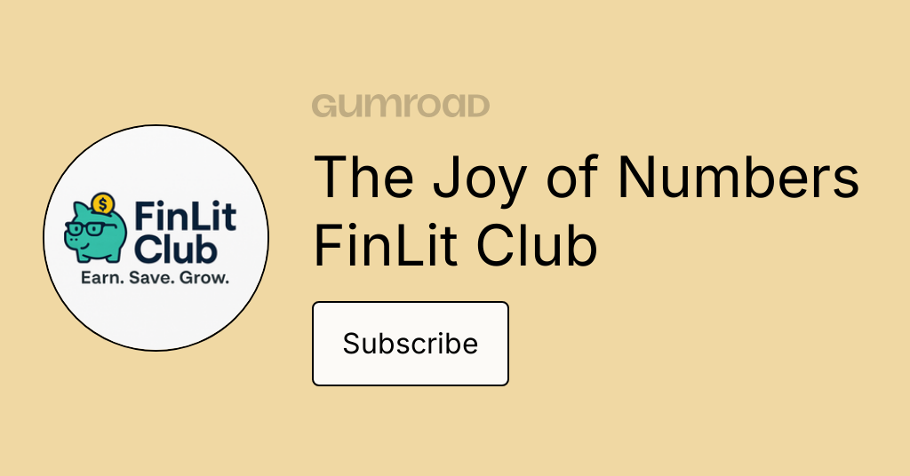 The Joy of Numbers FinLit Club