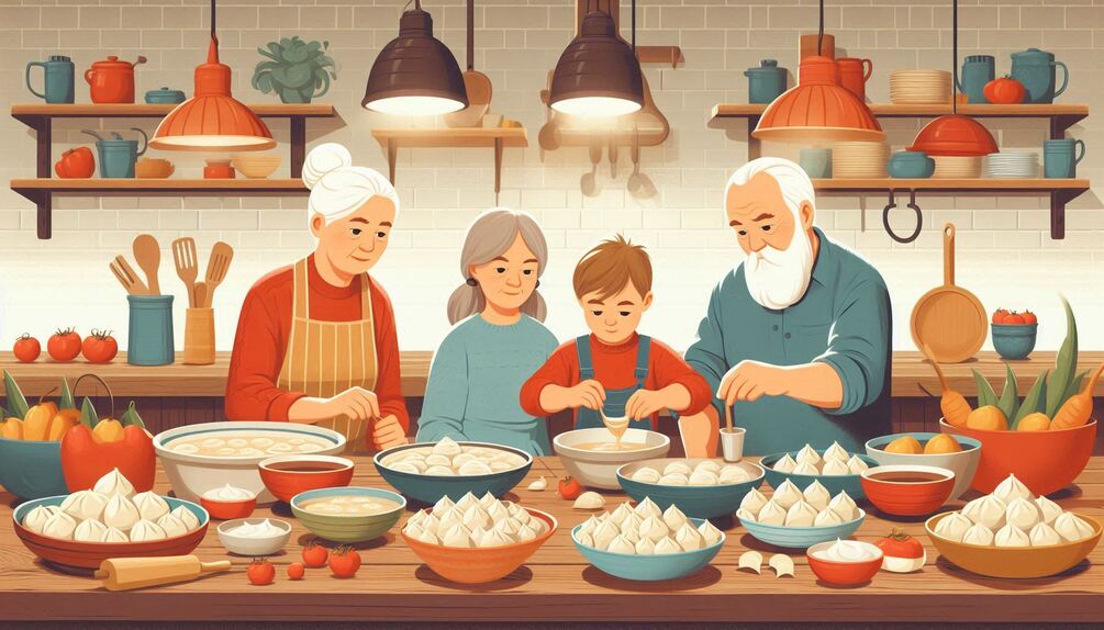 🍲 Heartwarming Moments in the Kitchen: Grandparents Teaching the Art of ...
