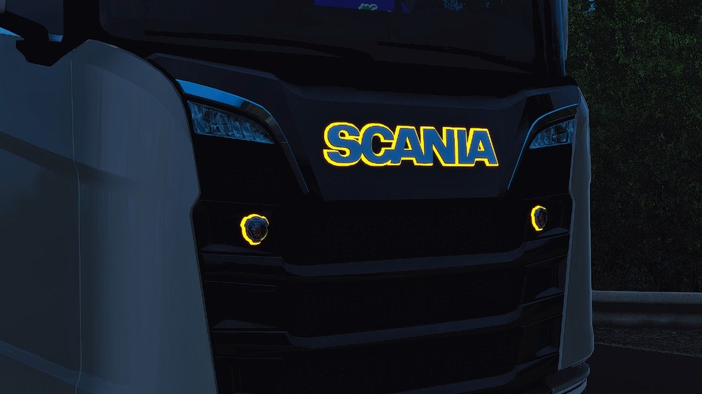 Pack Logo Scania Lumineux / Scania Light Logo Pack