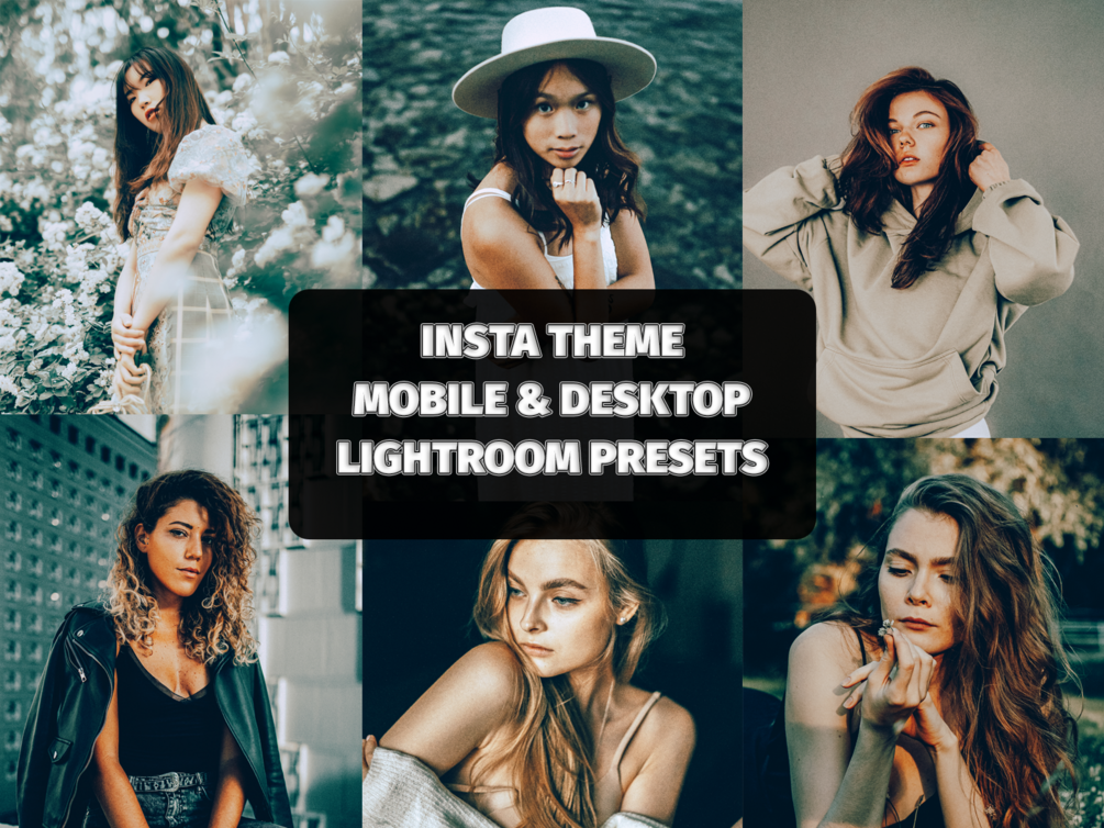 Insta Theme - 6 Lightroom Presets