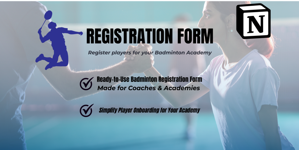 Athlete Registration Form – Template for Academies