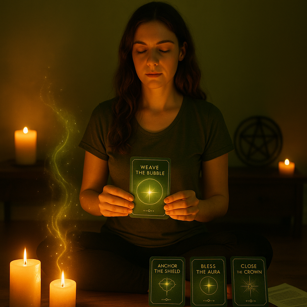 Aura Immunity Bubble · Printable Protection Ritual