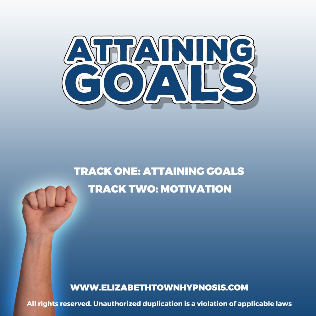 Attaining Goals Hypnosis Session - Digital Download