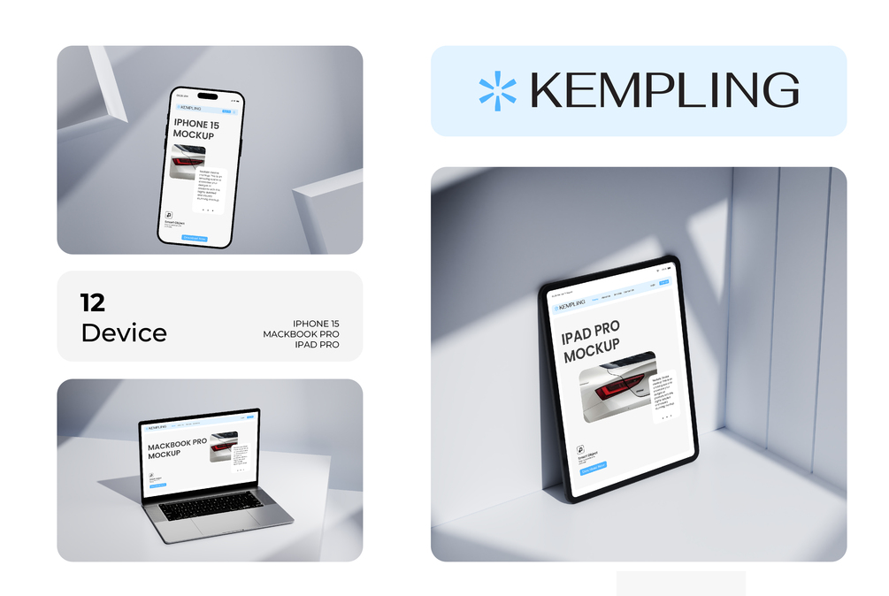 Device Bundling Mockup - Kempling