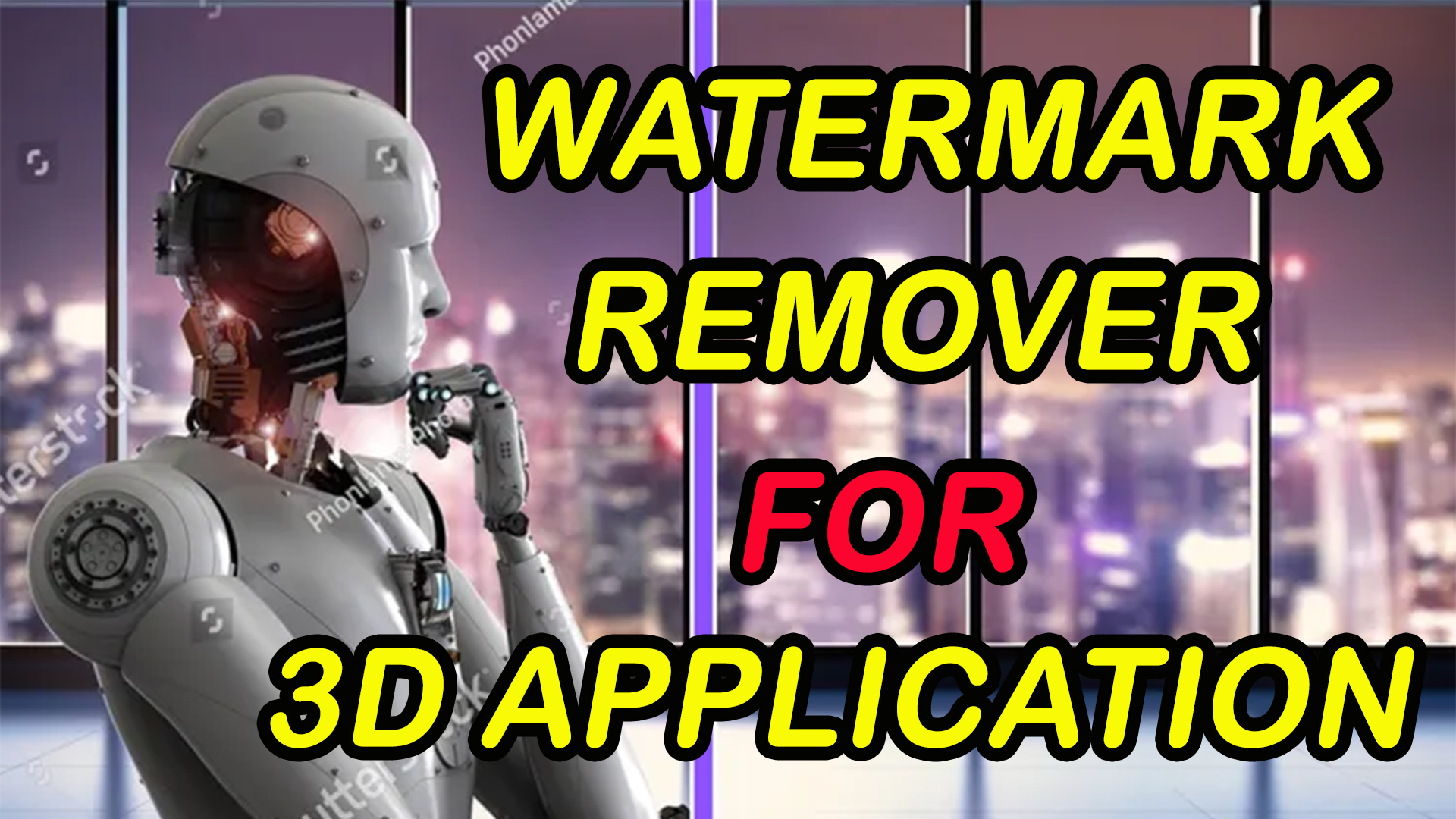 3D Watermark Remover