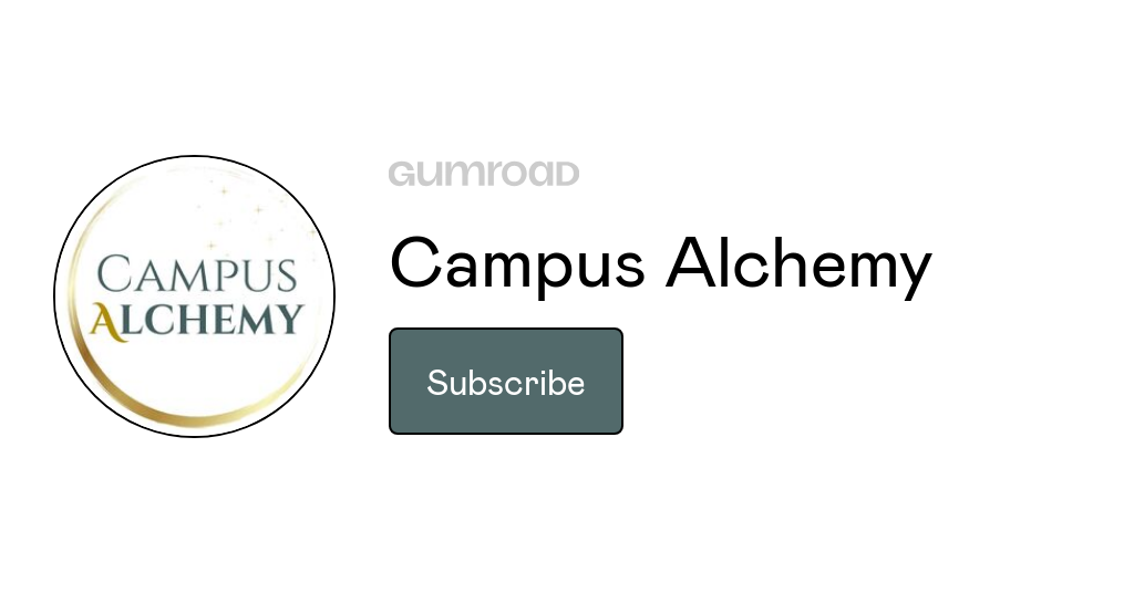 Campus Alchemy