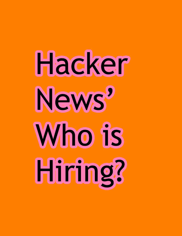 Hacker News' Who is hiring? Issue June 2017