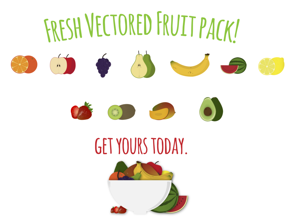 Fruit Vector Pack