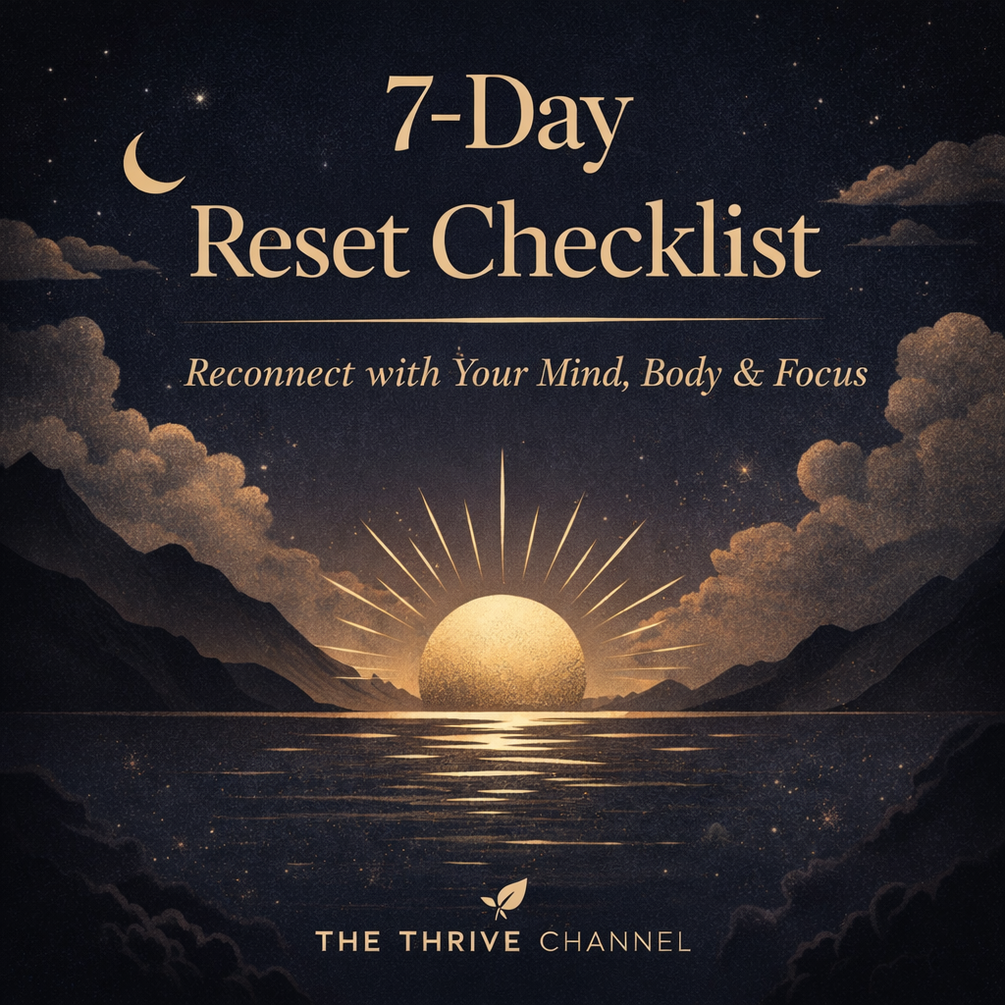 7-Day Reset Checklist