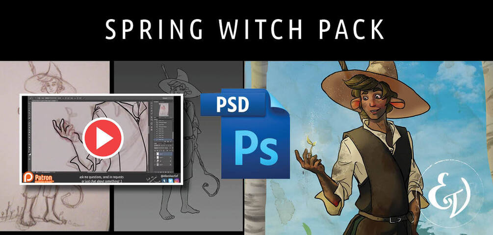 Spring Witch pack