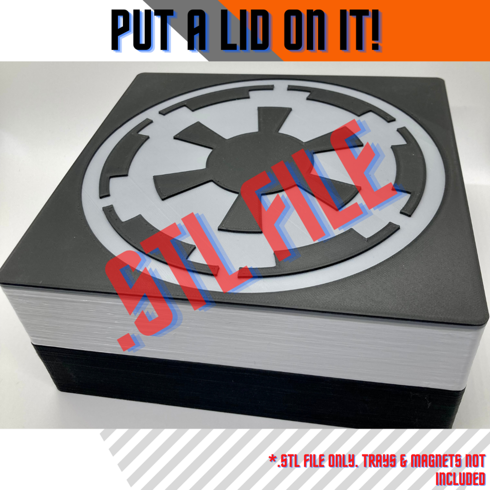 Nesting X-Wing Storage Lid