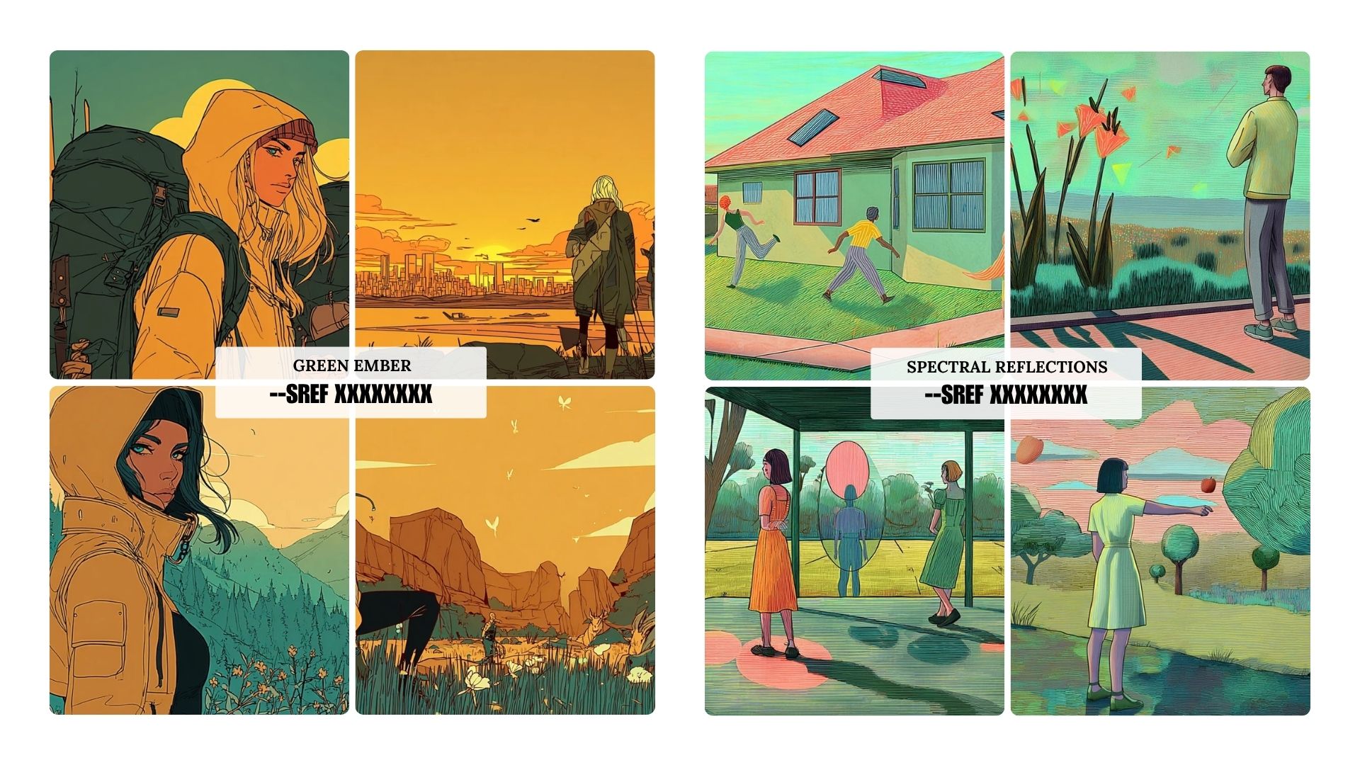 Midjourney SREF Pack #9