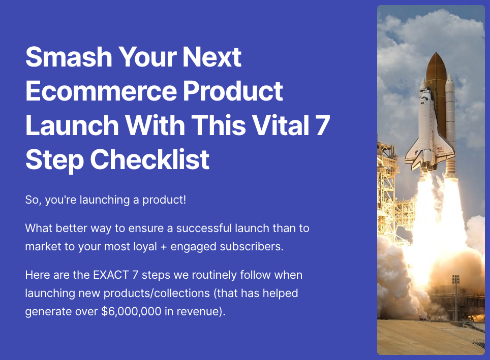The 7 Step Checklist For Your Next Ecom Product Drop
