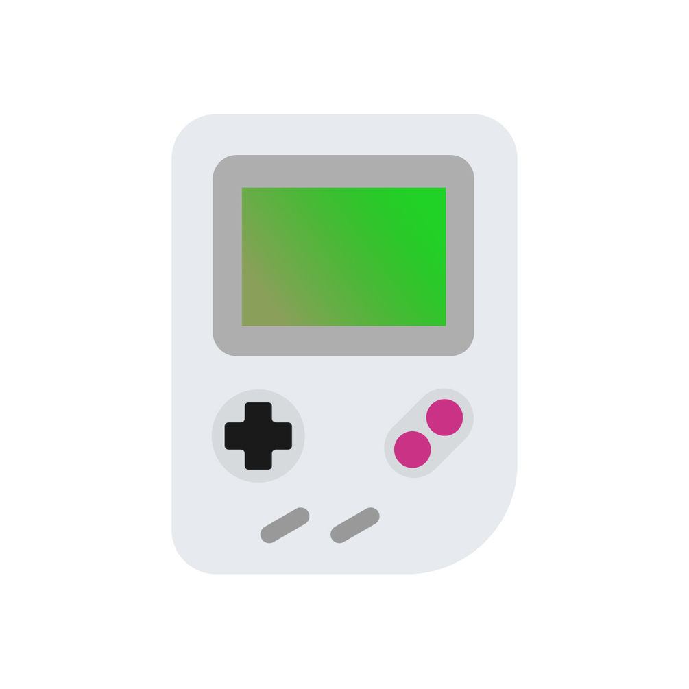 Game Boy Vector Icon