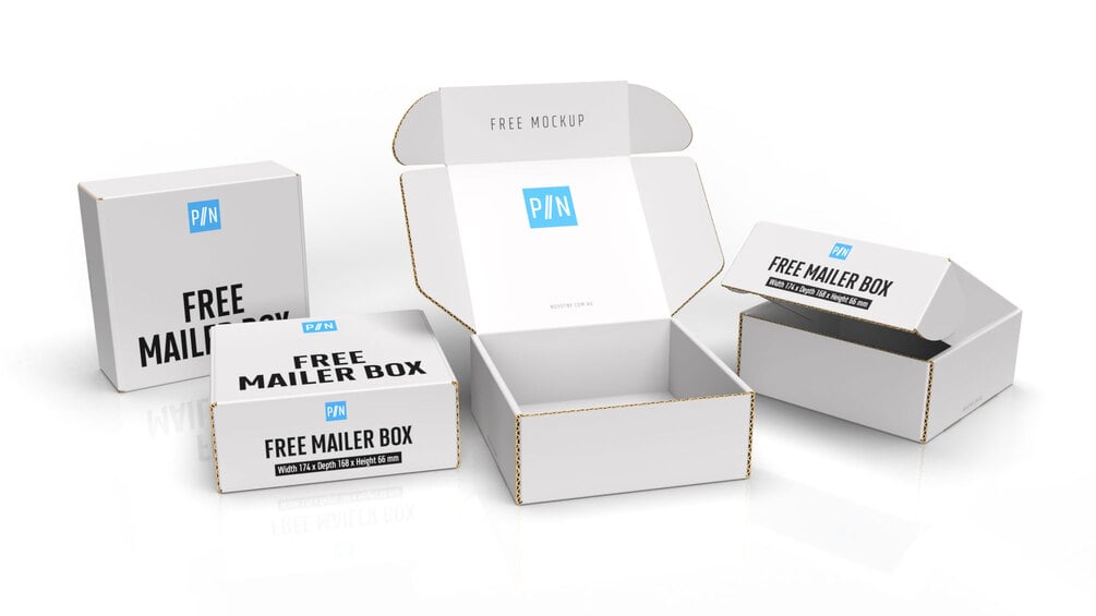Free Square Mailer Box