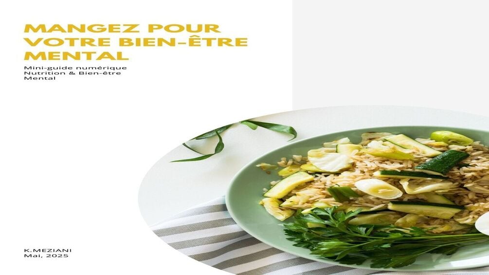 Mangez pour votre bien-être mental
