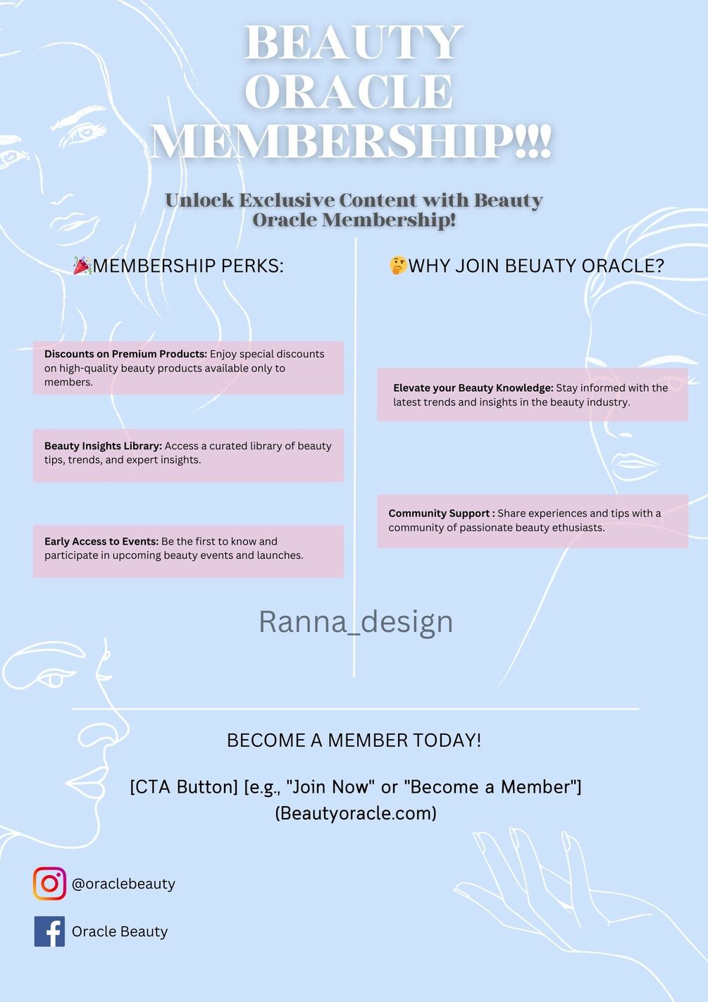 Website Membership Template