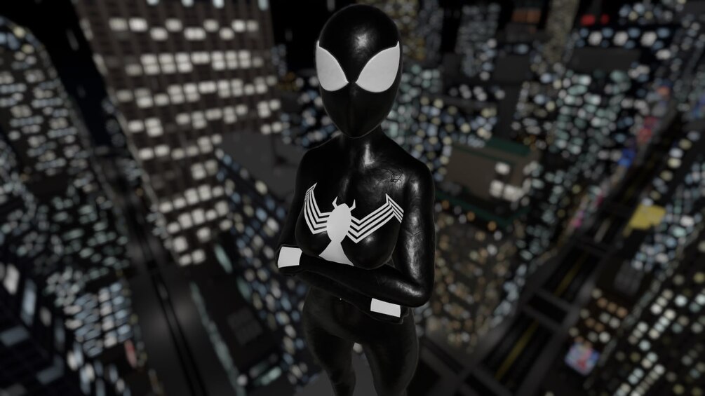 Spider-Girl Classic Symbiote