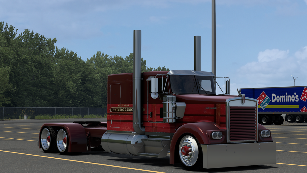 Jon Ruda Kenworth W900 Highwaykiller "Radio Flyer" Skin