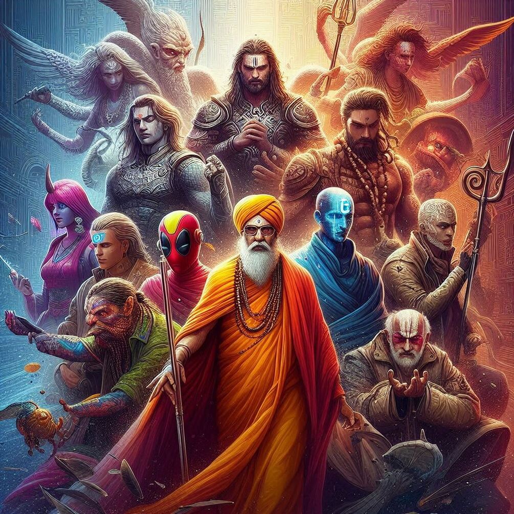 🌟Discover The Divine: Abstract Expression Images of Gods ft. Karthik ...