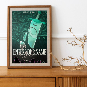 Shattered Poster Print