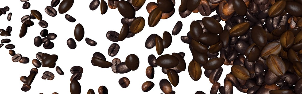 Coffee Bean Animated Transitions for Videos From Side to Vertical Wipe