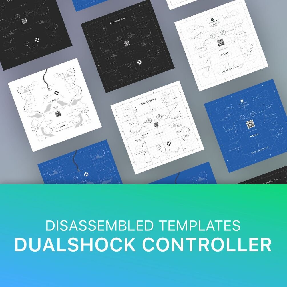 Teardown Templates for DualShock Controller
