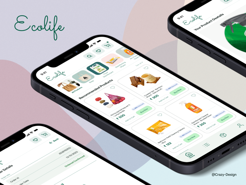 Ecolife App - Selling Eco-Friendly Household Products