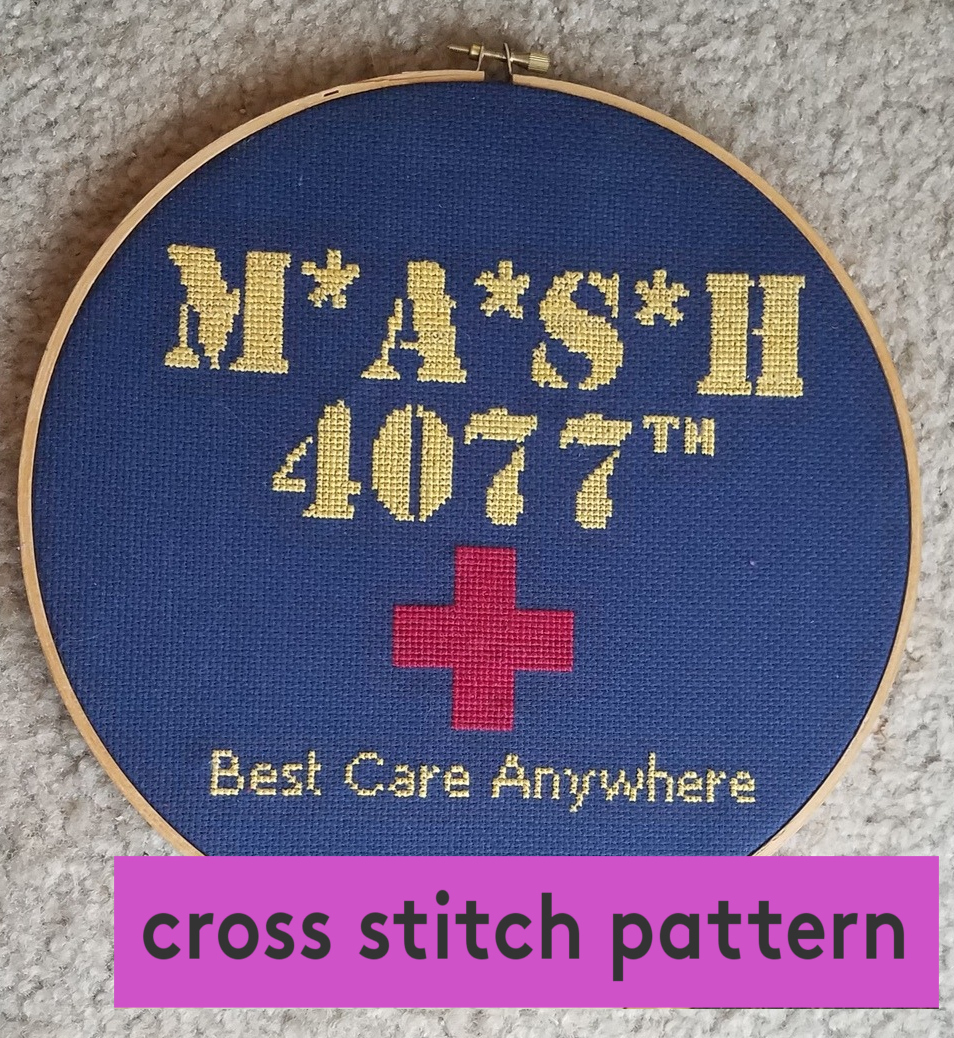 M*A*S*H Cross Stitch Pattern