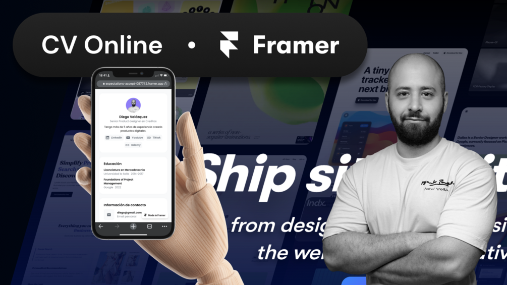 CV online con Framer