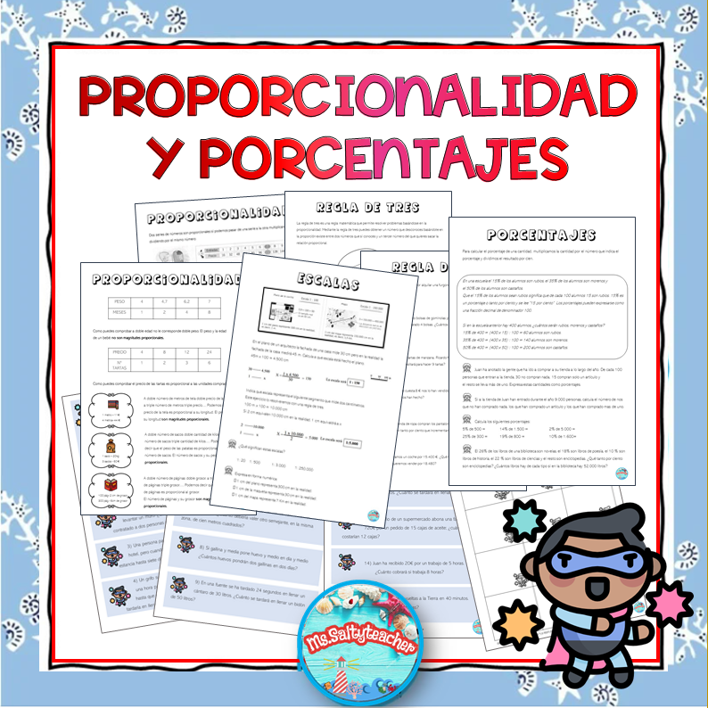 MATE: proporcionalidad y porcentajes 6