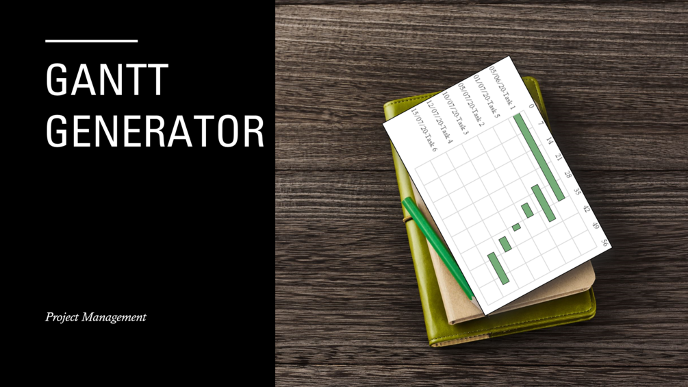 Gantt Chart Generator