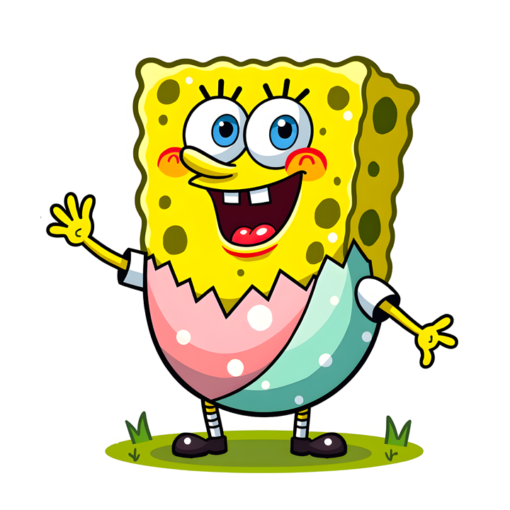 Spongebob Easter Pants