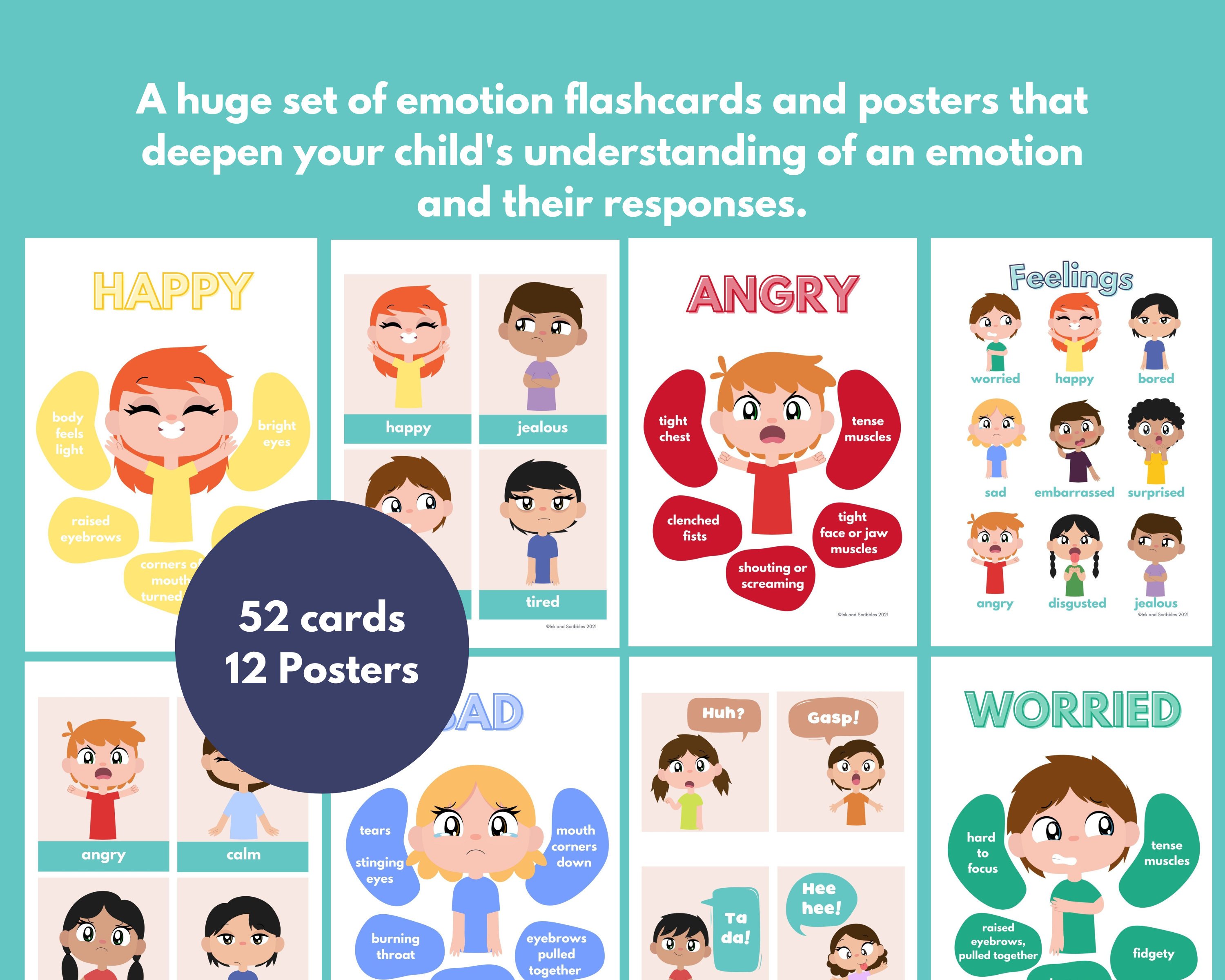Emotional Awareness and Intelligence Resources for Kids | Feelings ...