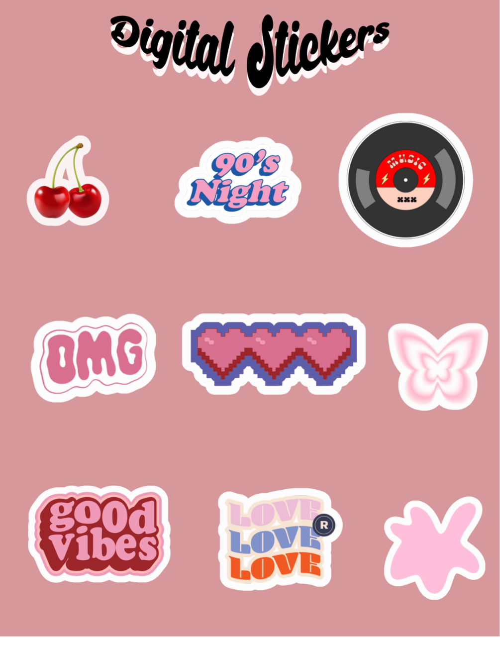 Digital stickers