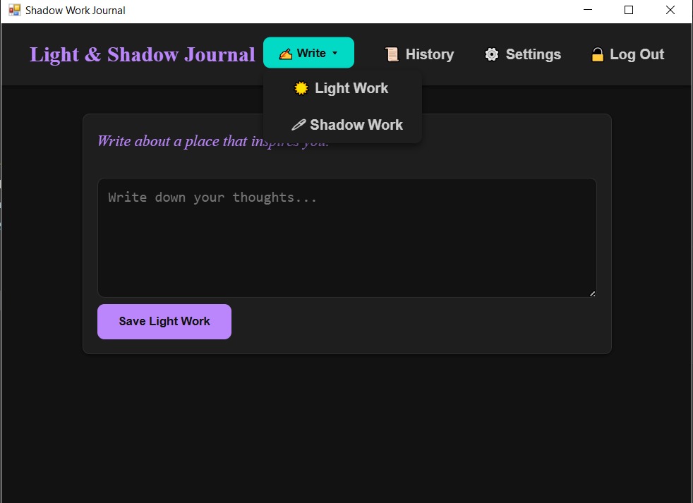 Light & Shadow Journal