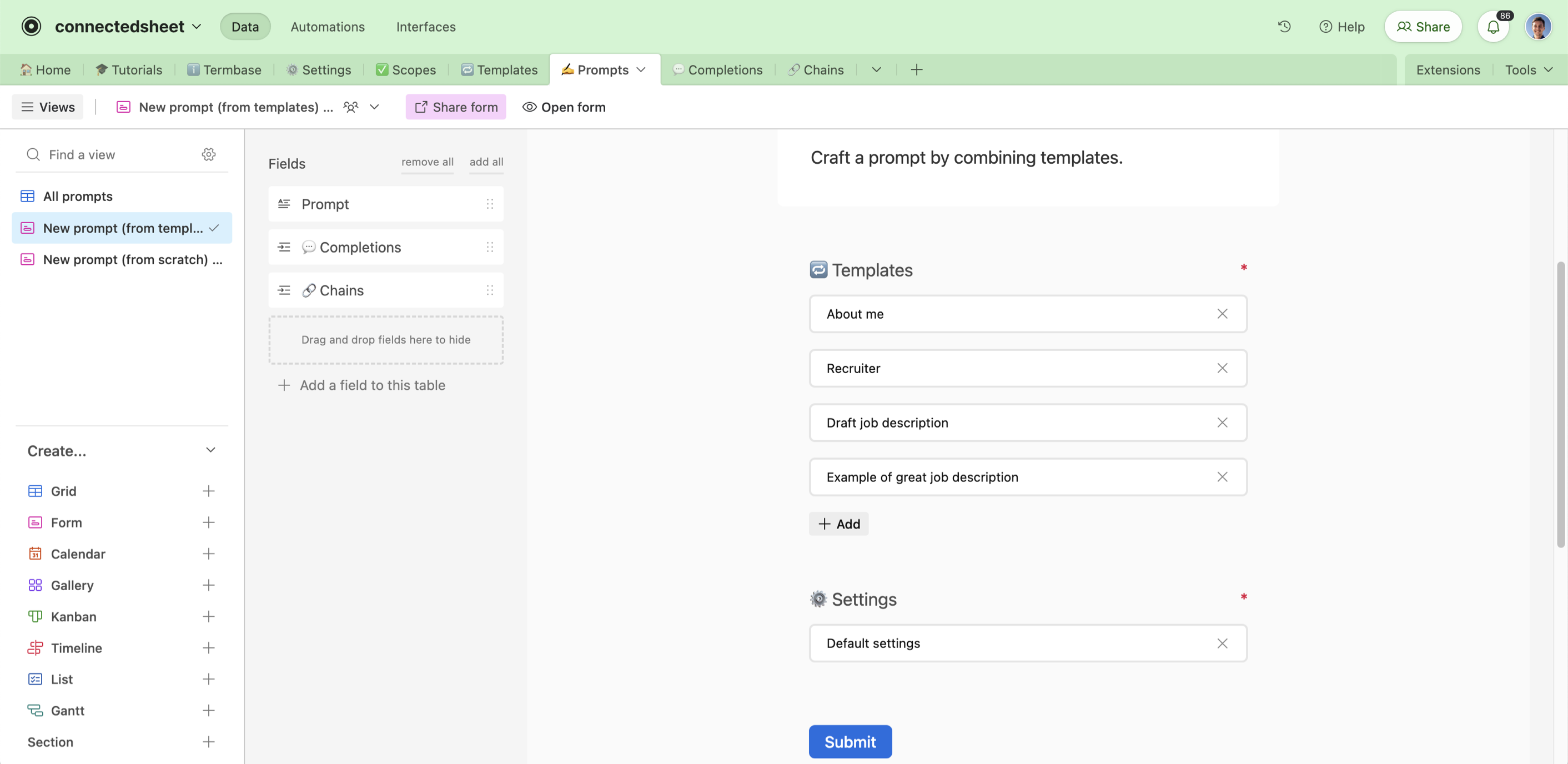 Airtable X Openai 