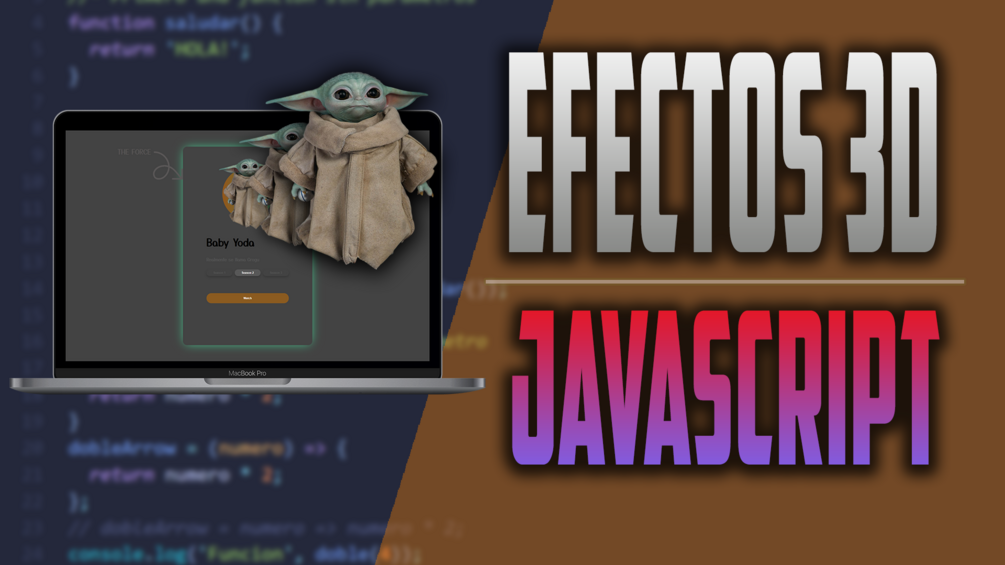 Proyecto efectos 3D con JavaScript