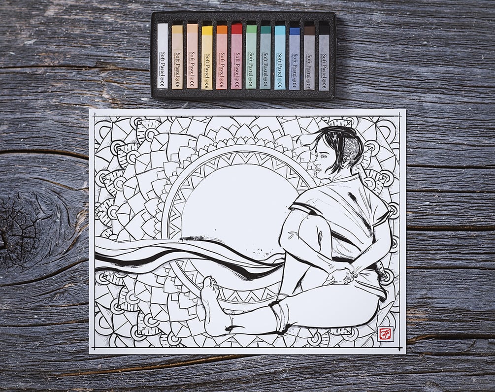 Feel Your Feelings - Printable Coloring Page
