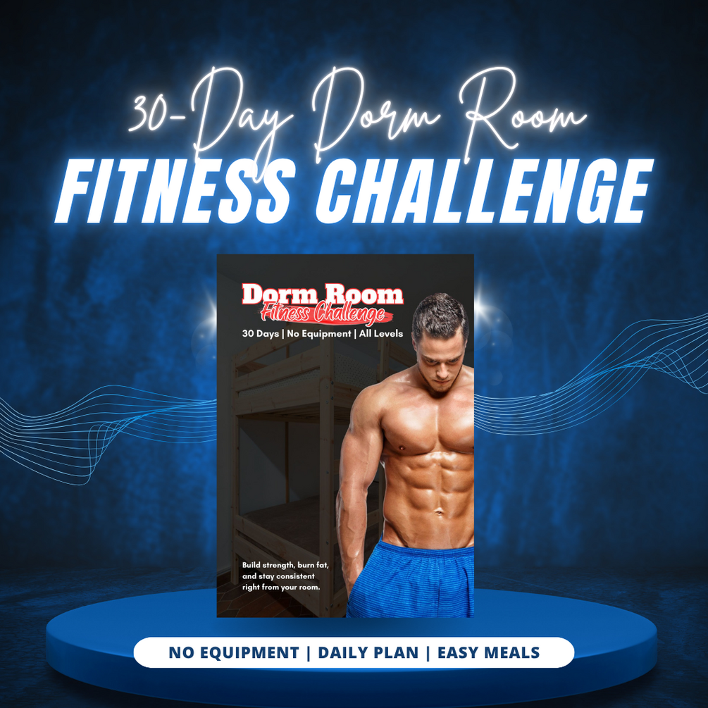 Dorm Room Fitness Challenge – 30-Day No-Equipment Workout + Meal Guide ...