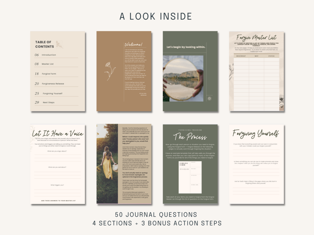 Forgiveness Guided Journal