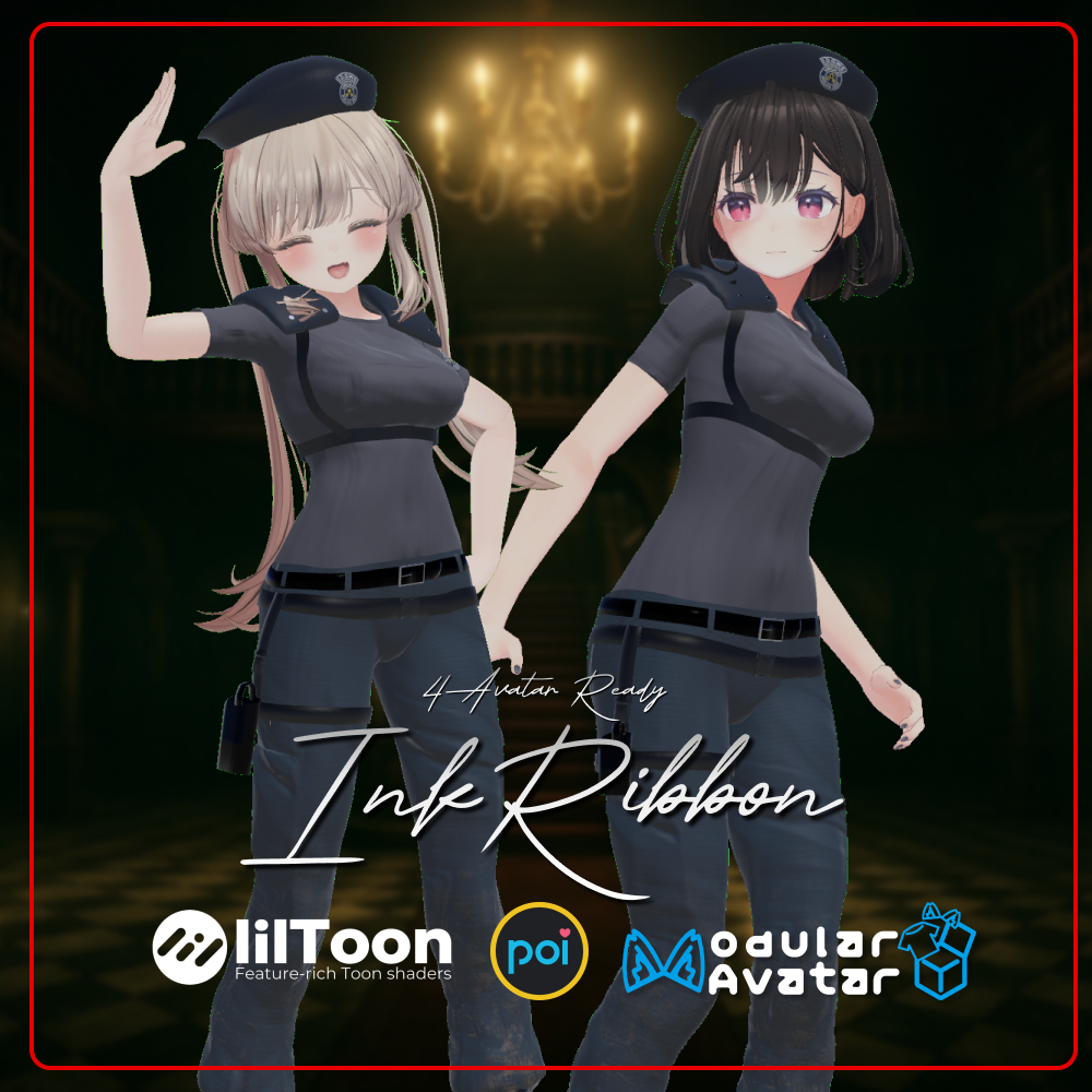 InkRibbon – Classic Survival Uniform [VRChat Outfit]