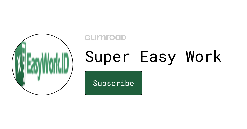Super Easy Work