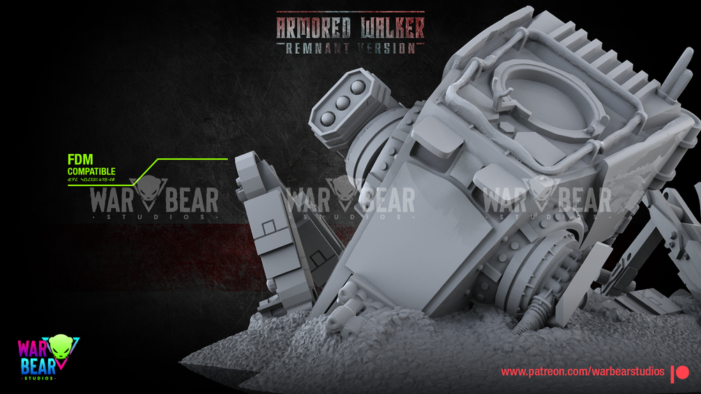 Downed Armored Walker Remnant Version