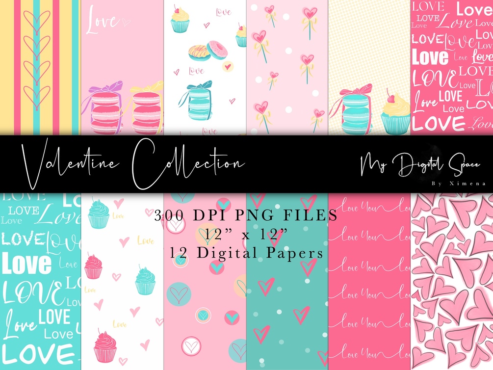 Valentine Digital Paper