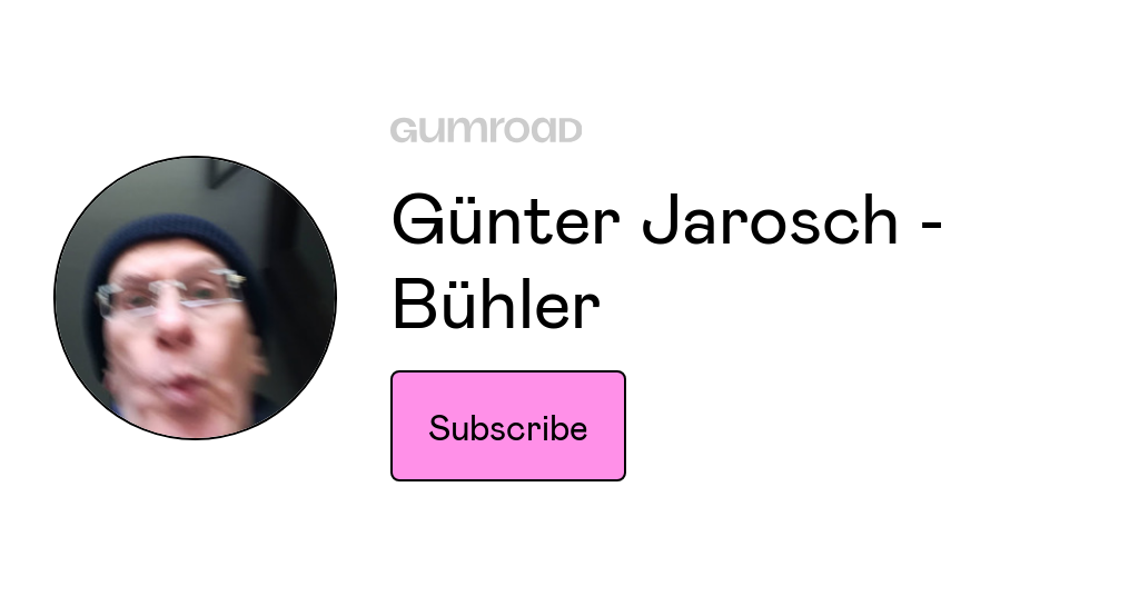 Günter Jarosch - Bühler