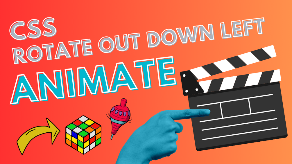 Rotate Out Down Left Animation - Stylish CSS Exit Effect