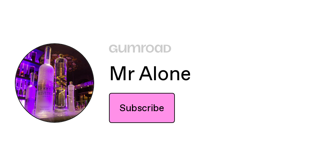 Mr Alone