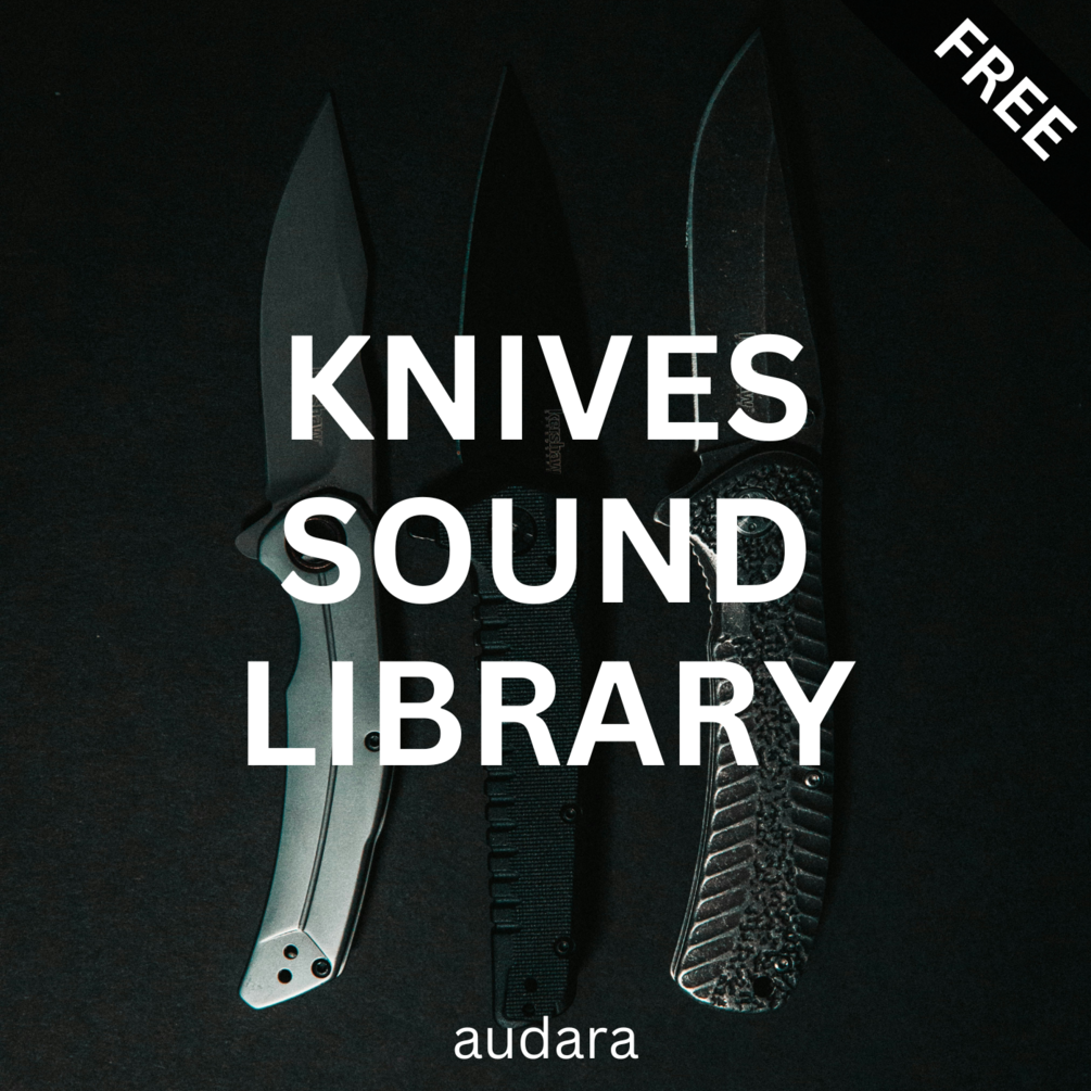 Knives Sound Library - Free Sample Pack for Sound Designers