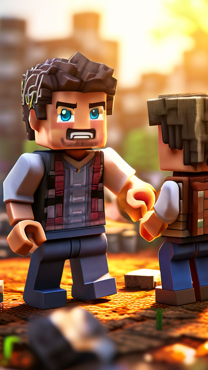 Minecraft game characters